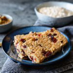 apple, raisin & yogurt flapjacks - Glenisk